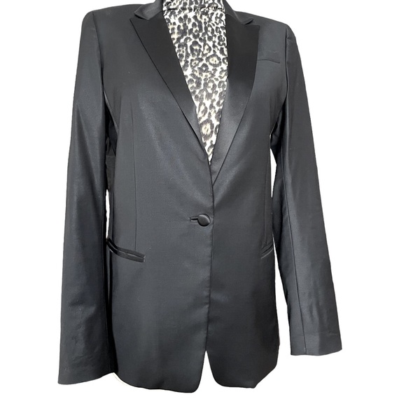 Club Monaco | Jackets & Coats | Club Monaco Chic Tuxedo Jacket Womens ...